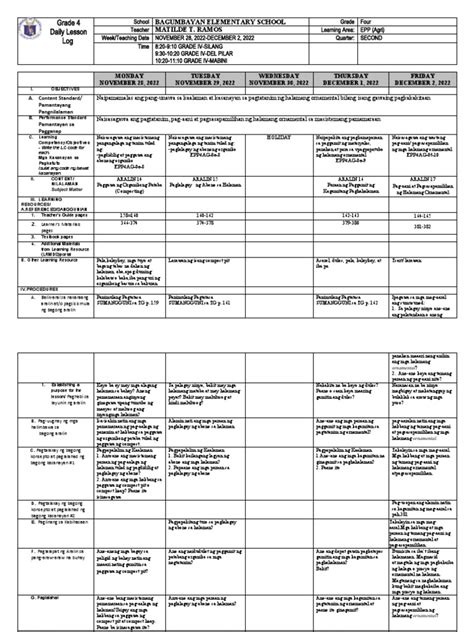 Week 4 Agri Epp November 28 Pdf