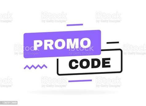 프로모션 코드 쿠폰 코드 라벨 디자인 기하학적 플랫 배너 현대 벡터 일러스트레이션 Brand Name Online