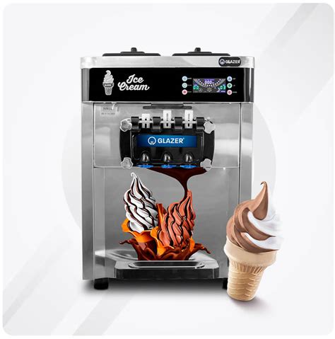 Máquina de Helado Soft o Suave de Mesa a litros por hora Glazer GF SM L