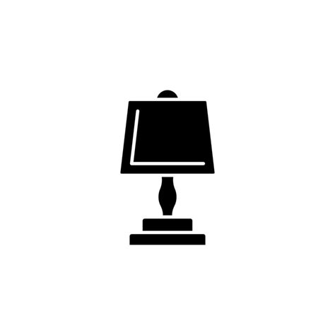 Light Desk Lamp Vector Icon 22571366 Vector Art At Vecteezy
