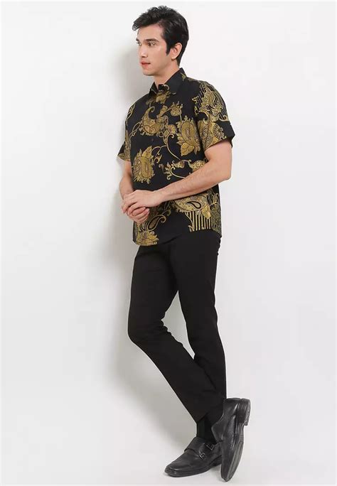 Jual Arjuna Weda Hem Batik Slim Fit Motif 6 Original 2025 Zalora