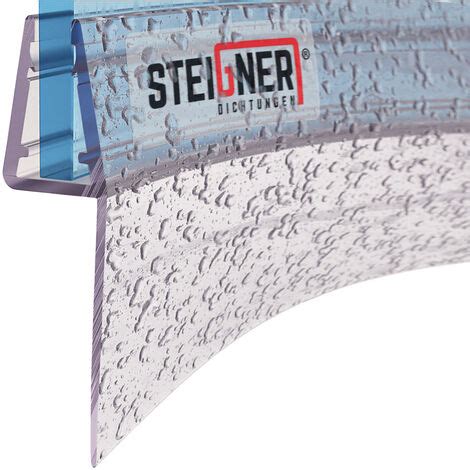 STEIGNER Joint De Douche Pour Paroi En Verre 200cm Vitre 6 7 8mm