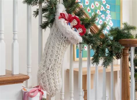 28 Free Christmas Stocking Knitting Patterns The Best Handy Little Me