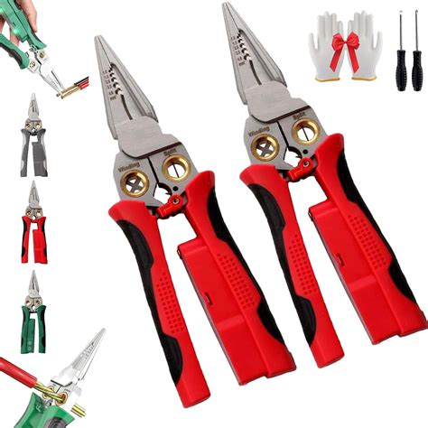 Outdoorfun 8 In 1 Wire Stripper Twister For Cutting And Pulling Wires