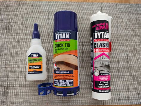Клей Tytan Quick FIX 100+400 з акт + Tytan Classic Fix 310 прозорий ...