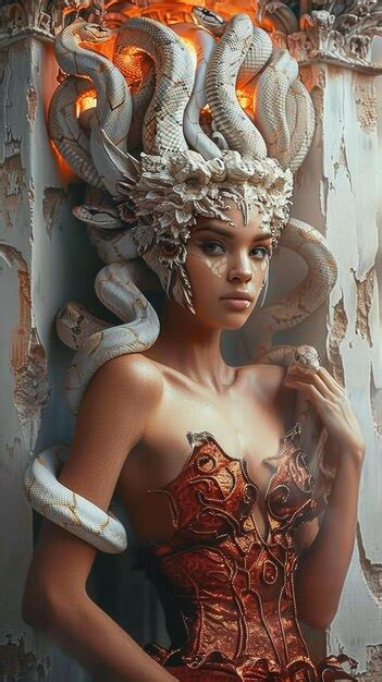 Premium Photo Mystic Gorgon The Legend Of Medusa A Symbol Of Fear And