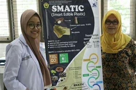 Limbah Kulit Singkong Disulap Menjadi Bioplastik