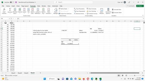 Solved Description A Downloadable Spreadsheet Named Cv Of R Was
