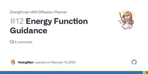 Energy Function Guidance Issue ZhengYinan AIR Diffusion Planner GitHub