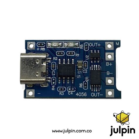 Cargador De Bater A De Litio A Tp Con Conector Usb C