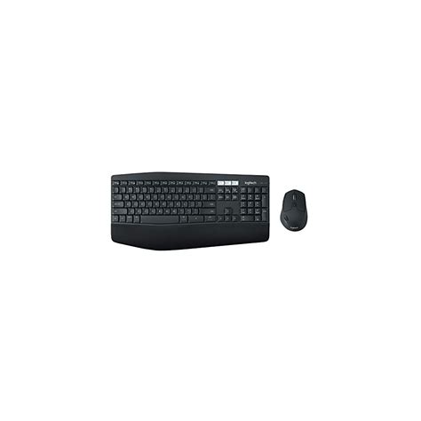 Logitech Mk850 Multi Device Wireless Keyboard And Mouse Set 2 4ghz Wireless And Bluetooth Curved