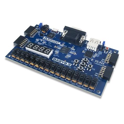 Basys 3 Artix 7 Fpga Trainer Board Recommended For Introductory Users