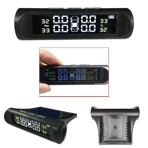 Tire Pressure Wireless Sensor Alarm Monitor System Grandado