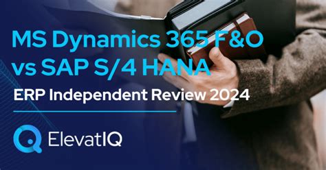 Dynamics F O Vs SAP S HANA Independent Review