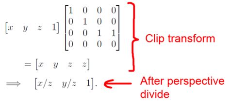 Projecting A D Point Into The D Space Of The Screen Video James Kitchen Games