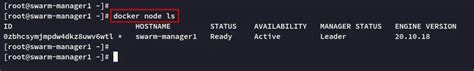 How To Install Docker Swarm On Rocky Linux