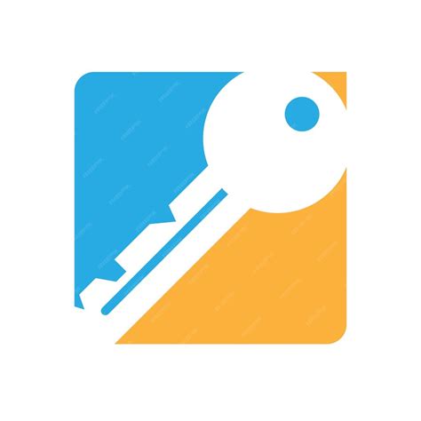 Premium Vector Security Key Logo Icon Design Illustration
