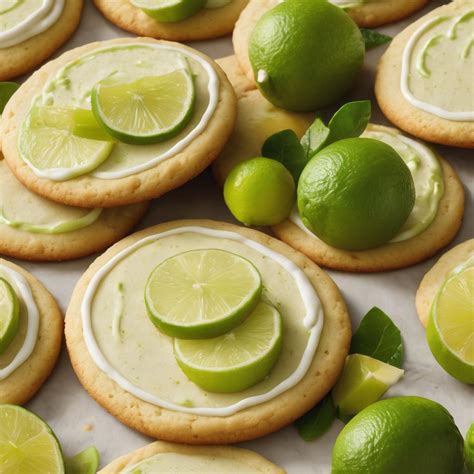 Key Lime Cookies With Key Lime Glaze Bestdessertrecipe