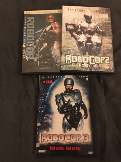Retro Robocop Trilogy Dvd Set Hobbies And Toys Music And Media Cds
