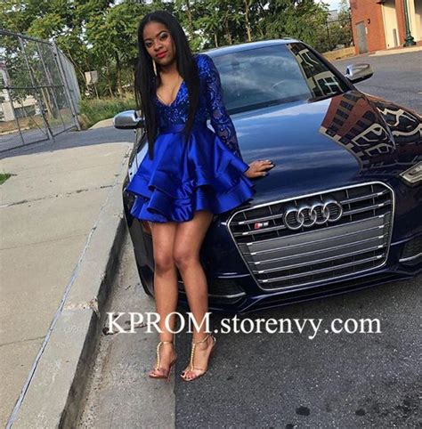 Sexy Long Sleeve Cocktail Dresseswomen Cocktail Dressesroyal Blue