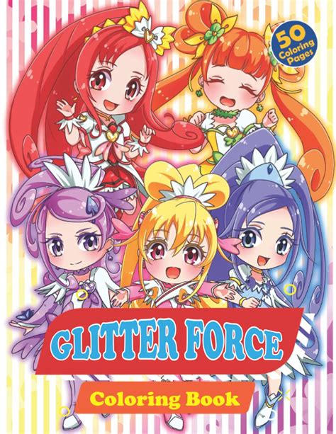 Glitter Force Doki Doki Coloring Pages 2025
