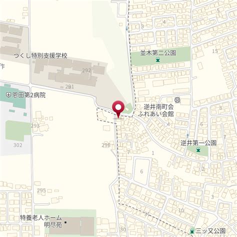 千葉県柏市南逆井3－1－28 の地図 Mapfan
