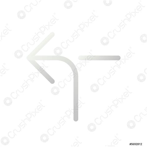 Left Horizontal Alignment Sign Flat Gradient Two Color Ui Icon Stock Vector 5692812 Crushpixel