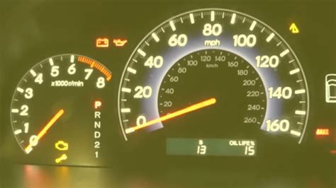 Honda Odyssey Oil Life Reset Step By Step Method VehicleChef