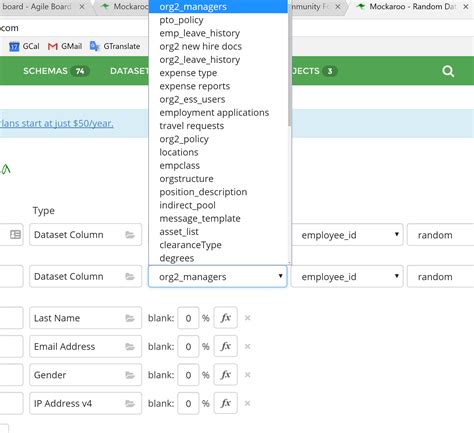 How Are Dataset Names Sorted Mockaroo Community Forum