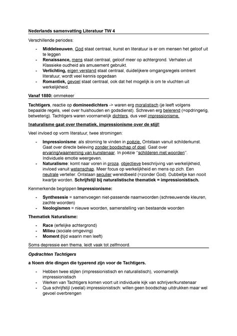Nederlands Samenvatting Literatuur Verhalen Uit Klassieke Oudheid Als