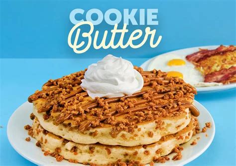 Ihop June Pancake Of The Month Cookie Butter Pancakes