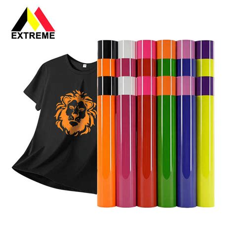 Factory Wholesale Heat Transfer Pvc Vinyl Roll Custom Htv High