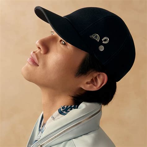 Casquette Miles Jump Bleu Hermès France