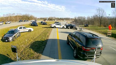 Watch Dash Cam Video Shows Final Moments Of A Police Chase In