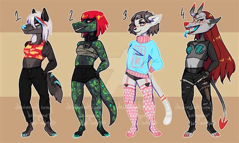 Closed Cheap Female Anthro Adoptabes By Kat Adopts On Deviantart