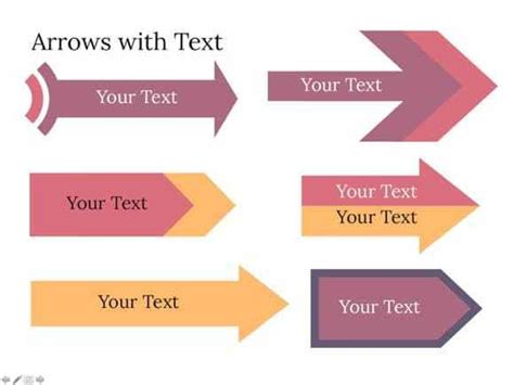 Free PowerPoint Arrows Shapes