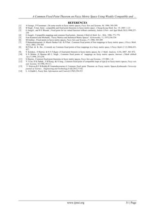 A Common Fixed Point Theorem On Fuzzy Metric Space Using Weakly