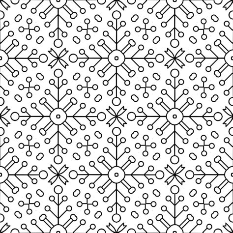 Premium Vector Decorative Geometric Tile Seamless Pattern
