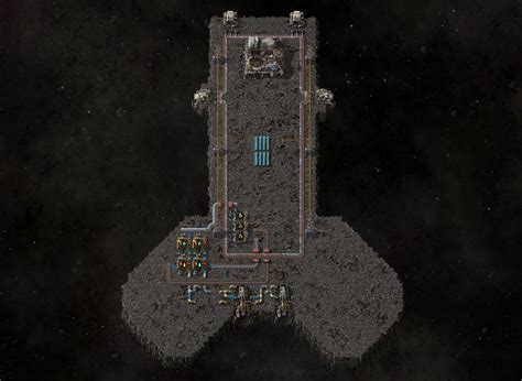 Factorio Group Made My First Space Rocket Platform