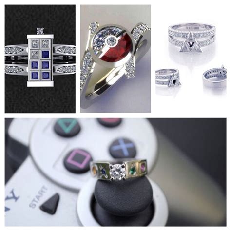 Nerdy Engagement Rings Collection