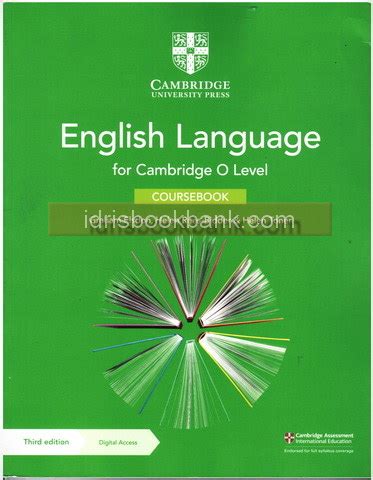 CAMBRIDGE O LEVEL ENGLISH LANGUAGE COURSE BOOK 3E Idris Book Bank