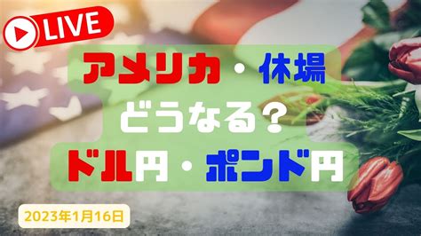 【fxライブ】ローソク足だけで勝てる基本的な見方 「初心者歓迎！ 今夜はアメリカ休場 どうなる？ ポンド円・ドル円！」＋雑談 0116