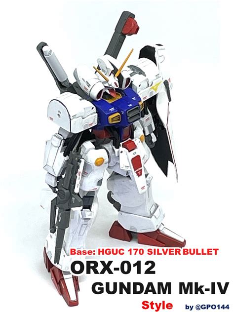 Hguc ガンダムmk Iv 風｜gpo144さんのガンプラ作品｜gunsta（ガンスタ）