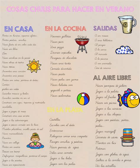 Estupendas Ideas Para Hacer Con Tus Hijos En Veranopage 0001
