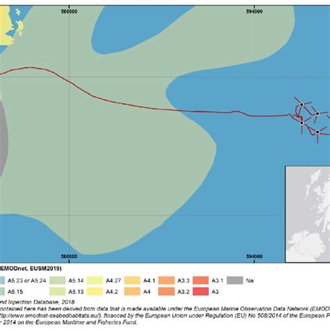 Overview Of The Survey Area And Habitat According To Eunis