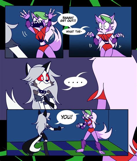 ️roxanne Wolf And Loona Meet ️ Funni Rhelluvaboss