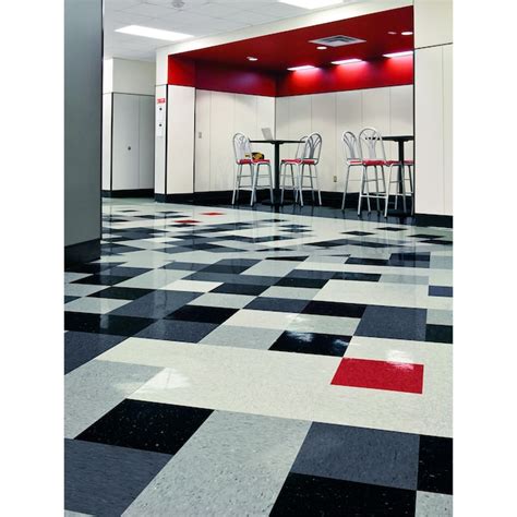 Armstrong Flooring Migrations Vct Ashen Gray 45 Piece 12 In X 12 In Commercial Vinyl Tile In The