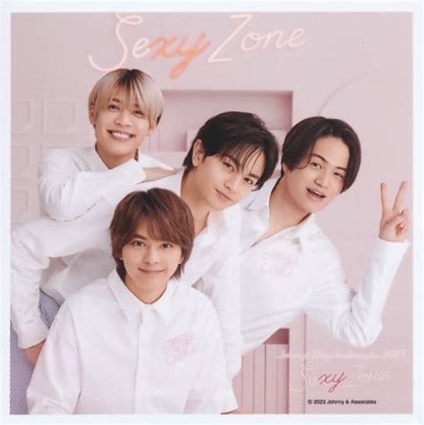 駿河屋 Sexy Zone 集合（4人） サイズ 89×89 Johnnys Shop Ambassador 2023 Sexy