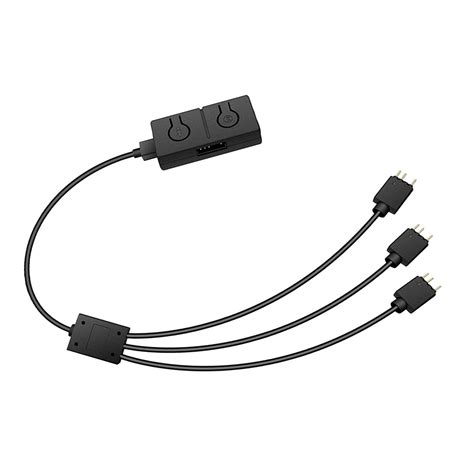Conector De Cable Adaptador De Ventilador Caja Pwm Cable Divisor De