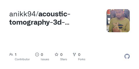 Github Anikk Acoustic Tomography D Estimation
